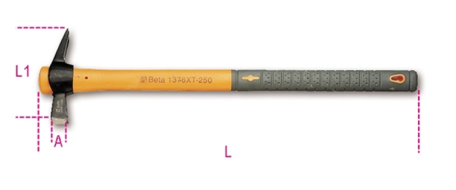 Martello testa quadra beta 1376xt | Ferramenta Carozzi S.R.L.