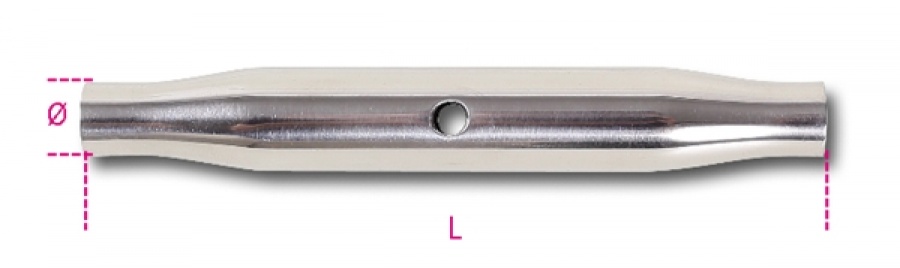 Canaula a tubo inox robur 8201t | Ferramenta Carozzi S.R.L.