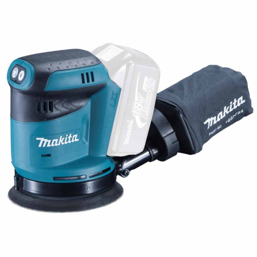 Makita DBO180ZJ Levigatrice orbitale 18v senza batterie | Ferramenta ...