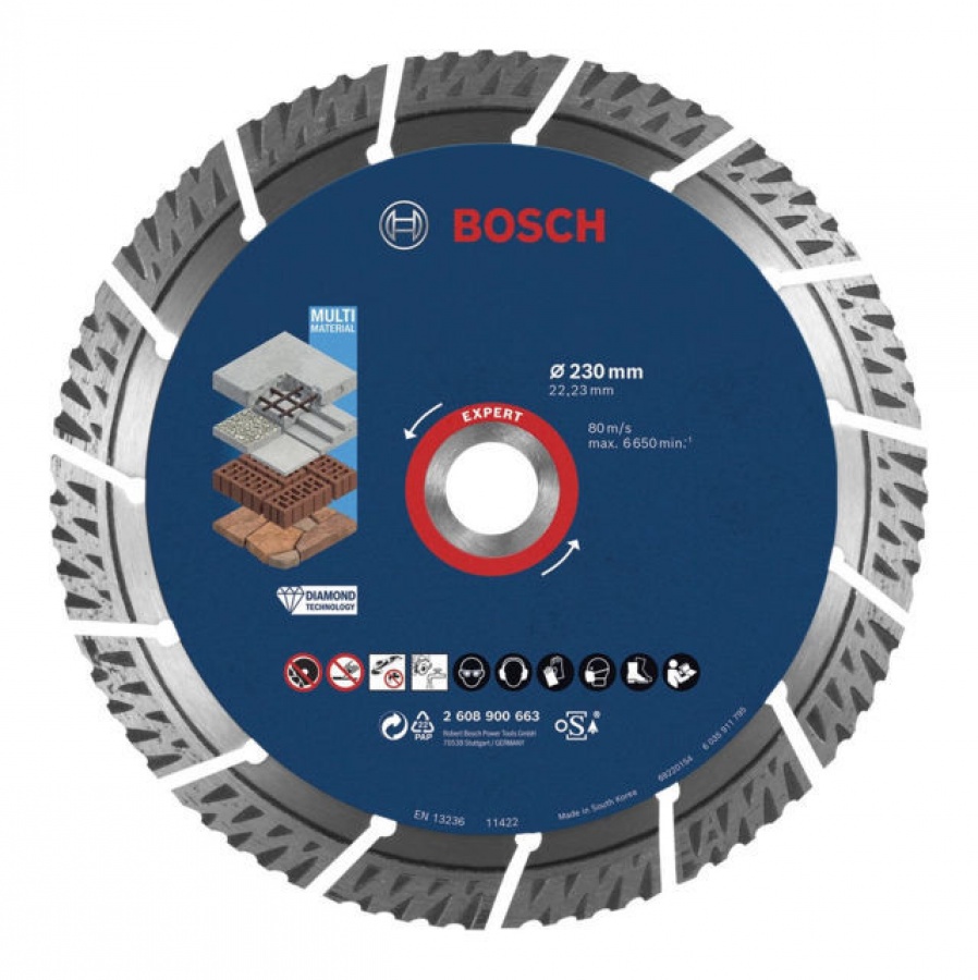 Bosch Multimaterial Disco diamantato Expert | Ferramenta Carozzi S.R.L.