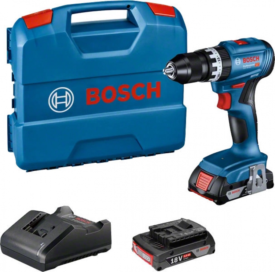 Bosch GSB 18V-45 Trapano a percussione Brushless 18 V con due batterie | Ferramenta Carozzi S.R.L.