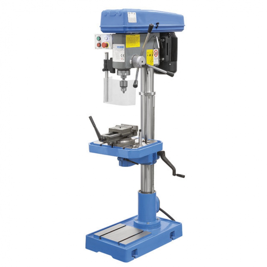 Fervi T032 Trapano a colonna con morsa da 125 mm | Ferramenta Carozzi S ...
