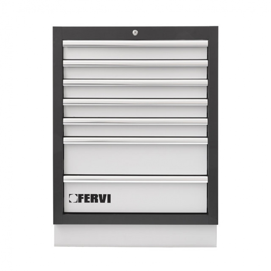Fervi A007/17 Cassettiera fissa con 7 cassetti | Ferramenta Carozzi S.R.L.