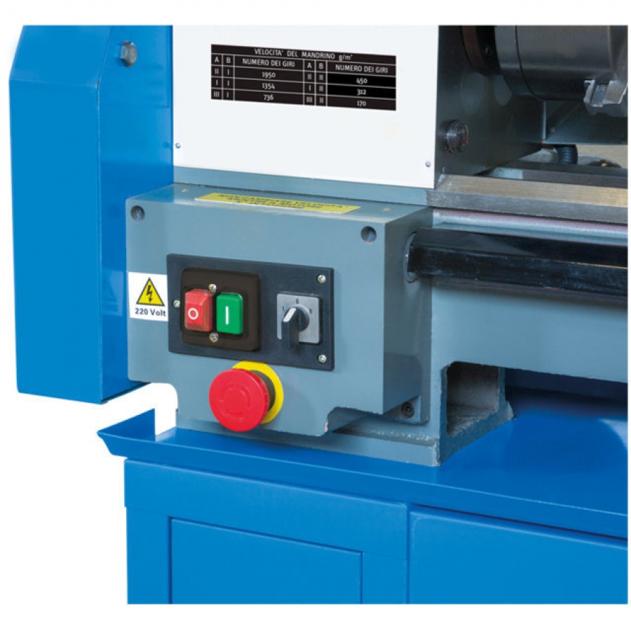 Fervi 0708 Tornio parallelo 230 V | Ferramenta Carozzi S.R.L.