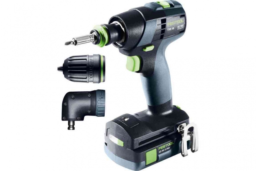 Festool TXS 18 C 3,0-Set Trapano avvitatore Brushless a batteria 18 V ...
