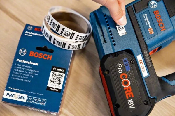 Bosch ID Label 1600A02C1L Etichette identificative adesive grandi 50 Pz ...