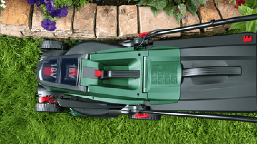 Bosch Hobby Universal Rotak 2x18V-37-550 Tagliaerba Brushless 37 cm a ...