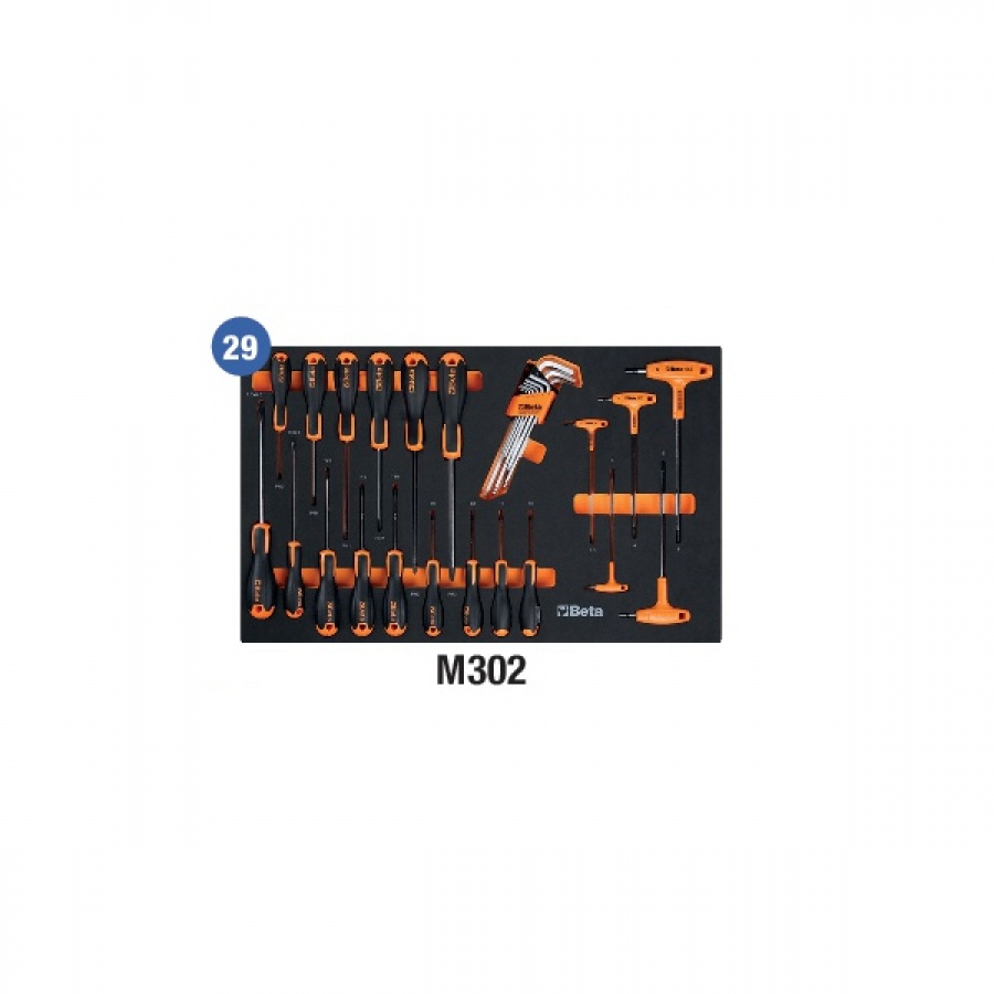 Beta M302 Termoformato morbido con assortimento per automotive 29 Pz ...