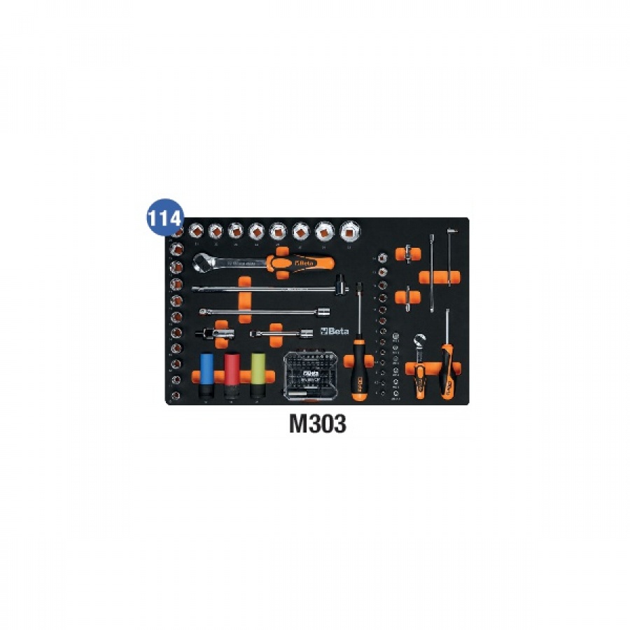Beta M303 Termoformato morbido con assortimento per automotive 114 Pz ...