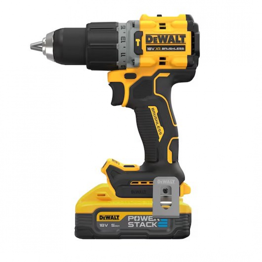 DeWalt DCD805H2T-QW Trapano a percussione Brushless 18 V con due ...