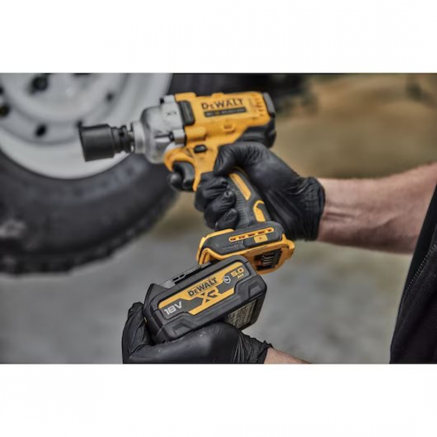 DeWalt DCF891P2G-QW Avvitatore ad impulsi Brushless 18 V Hog Ring 1/2 ...