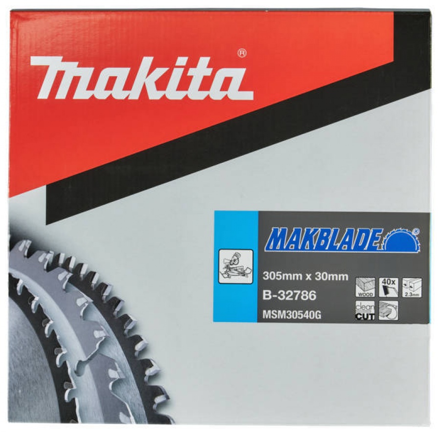 Makita B-32786 Makblade Lama TCT per troncatrici 305x30 per legno | Ferramenta Carozzi S.R.L.