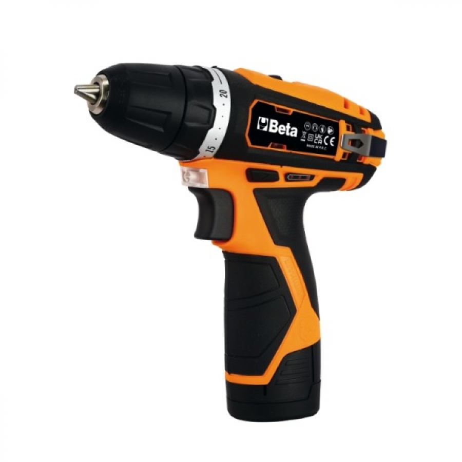 Beta BW 2056E 12V/19P Valigia portautensili con assortimento 147 Pz. ed avvitatore 12 V ...