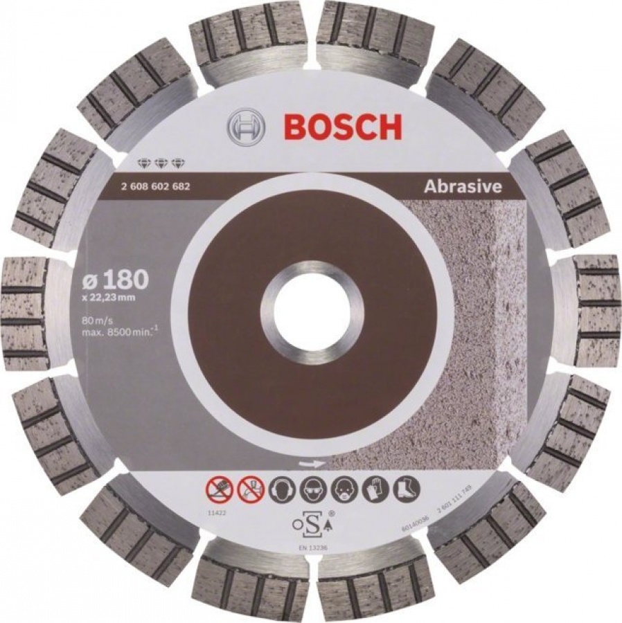 Bosch Best for Abrasive Disco diamantato per smerigliatrice | Ferramenta Carozzi S.R.L.