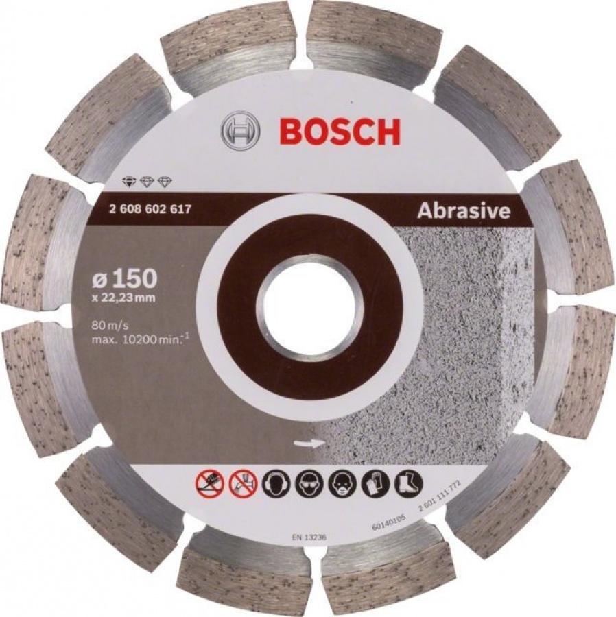 Bosch Standard for Abrasive Disco diamantato per smerigliatrice | Ferramenta Carozzi S.R.L.