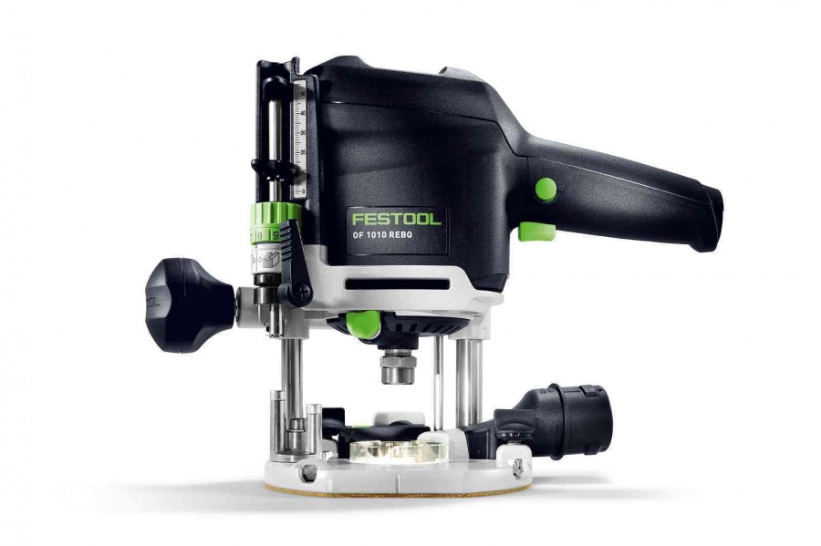 Festool OF 1010 REBQ-FS-Set+Box Fresatrice verticale 1010 W con binario ...
