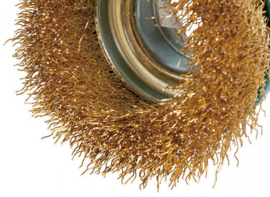 Makita D-73433 Spazzola a tazza 75 mm X-Lock con filo rivestito per ...