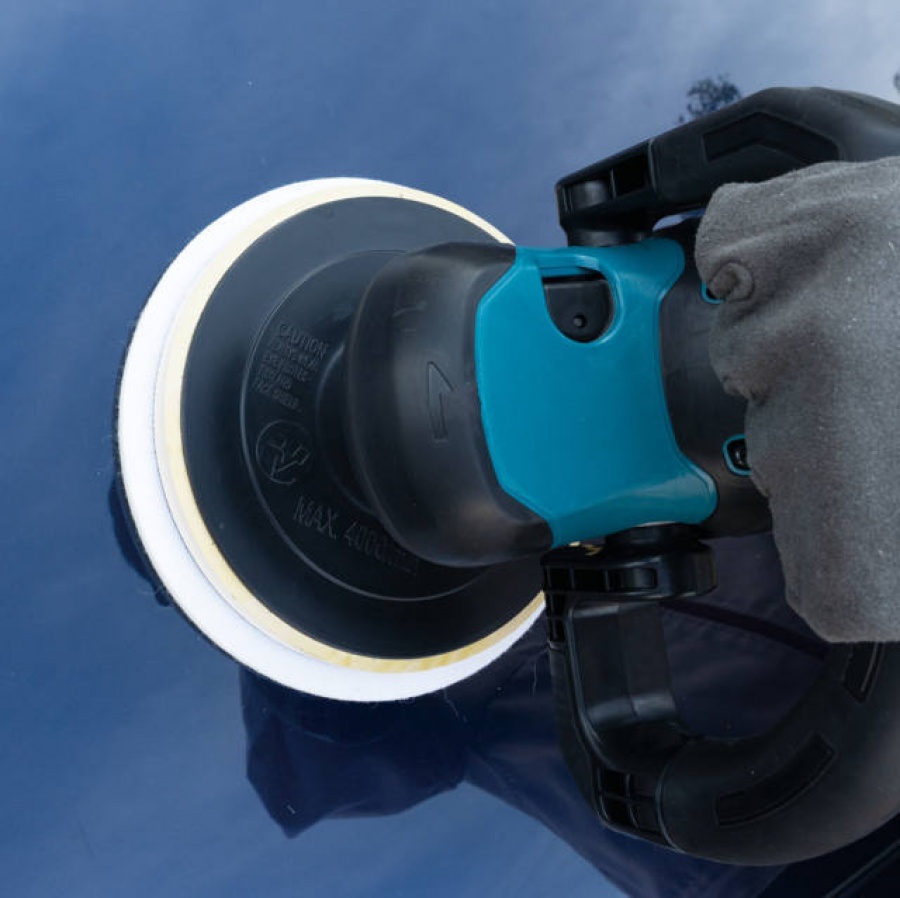 Makita D-74625 Tampone velcrato 180 mm in feltro per lucidare ...