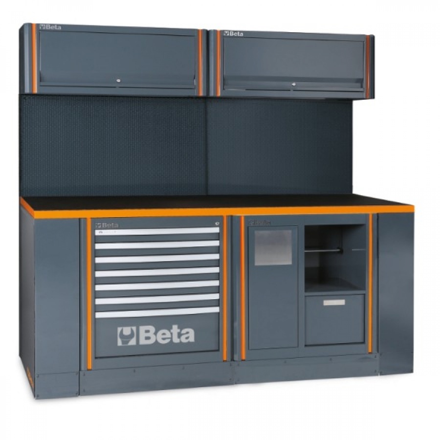 Beta C55PB-PRO/7 Combinazione completa arredamento officina ...