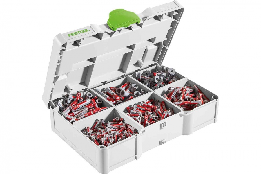 Festool SYS3 S 76-DBL-Set Kit di tasselli e giunzioni a spina in ...